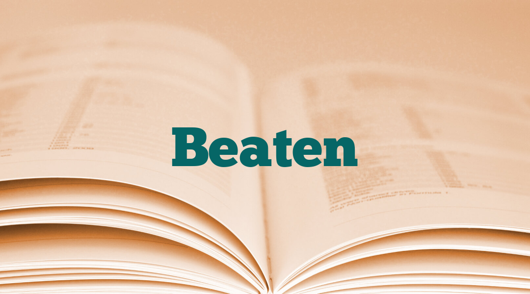 Hva betyr Beaten? Finn svaret hos Slangordboka