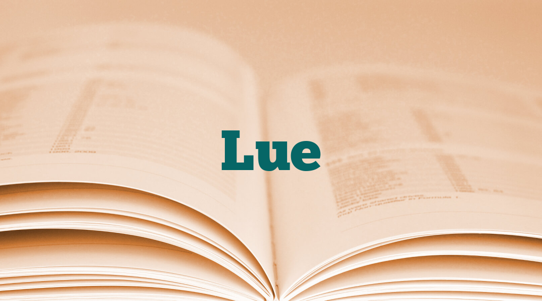 Lue på engelsk - se oversettelse og forkaring | Slangordboka